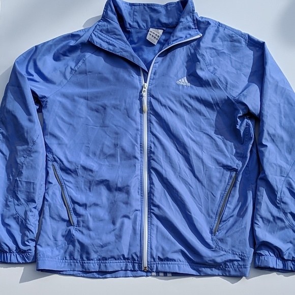 adidas | Jackets & Coats | Adidas Light Blue Track Jacket | Poshmark